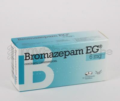 BVBA apotheek Patrick Meysen 3990 Peer : BROMAZEPAM EG 6 MG 50 TABL