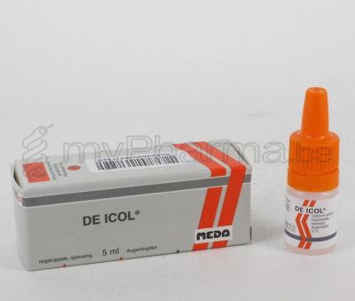 Pharmacie Meysen SPRL 3990 Peer : Home > DE ICOL 5 ML COLLYRE
