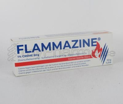 BVBA apotheek Patrick Meysen 3990 Peer : Welkom > FLAMMAZINE 1% 50 G CREME