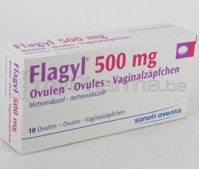 BVBA apotheek Patrick Meysen 3990 Peer : FLAGYL 500 MG 10 OVULEN
