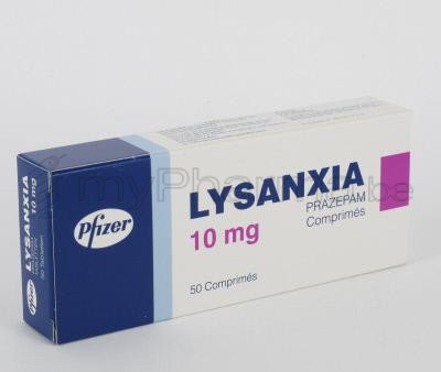 Pharmacie Meysen SPRL 3990 Peer : Home > LYSANXIA 10 MG 50 COMP