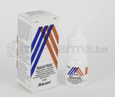 Pharmacie Meysen SPRL 3990 Peer : Home > MAXITROL 5 ML COLLYRE