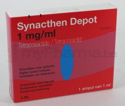 BVBA apotheek Patrick Meysen 3990 Peer : SYNACTHEN DEPOT 1MG/ML 1 AMP