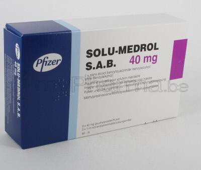 Pharmacie Meysen SPRL 3990 Peer : Home > SOLU-MEDROL SAB 40MG/1ML 3 VIAL