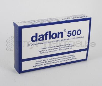 BVBA apotheek Patrick Meysen 3990 Peer : DAFLON 500 MG 30 TABL