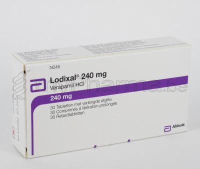 BVBA apotheek Patrick Meysen 3990 Peer : LODIXAL 240 MG 30 TABL