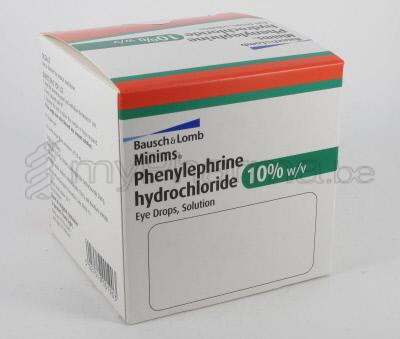 BVBA apotheek Patrick Meysen 3990 Peer : Welkom > PHENYLEPHRINE MINIMS ...