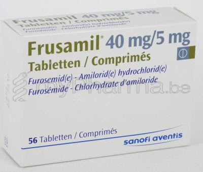Pharmacie Meysen SPRL 3990 Peer : Home > FRUSAMIL 5MG/40MG 56 COMP