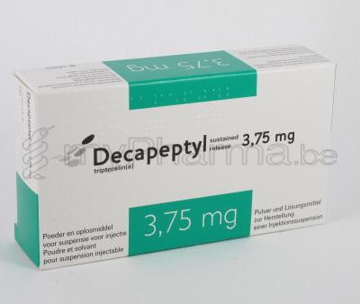 BVBA apotheek Patrick Meysen 3990 Peer : Welkom > DECAPEPTYL SR 3,75 MG ...