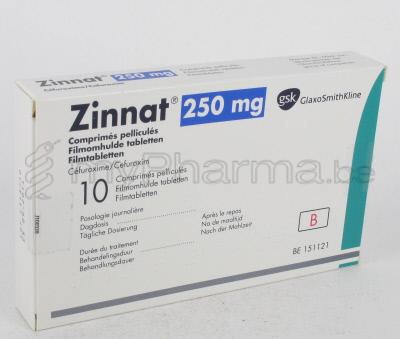 Apotheek Meysen Peer 3990 Peer : Welkom > ZINNAT 250 MG 10 TABL