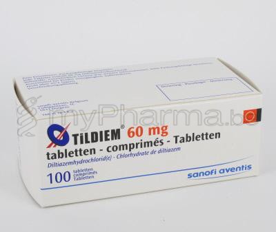 BVBA apotheek Patrick Meysen 3990 Peer : Welkom > TILDIEM 60 MG 100 TABL