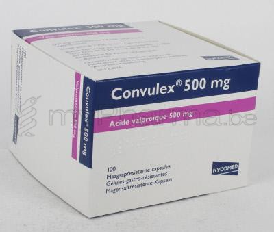 BVBA apotheek Patrick Meysen 3990 Peer : CONVULEX 500 MG 100 CAPS