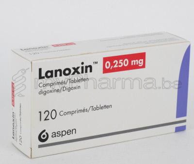 Pharmacie Meysen SPRL 3990 Peer : Home > LANOXIN 0,250 MG 120 COMP
