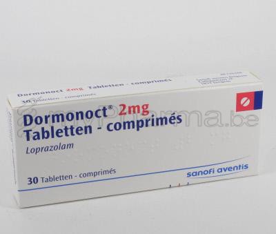 BVBA apotheek Patrick Meysen 3990 Peer : Welkom > DORMONOCT 2 MG 30 TABL