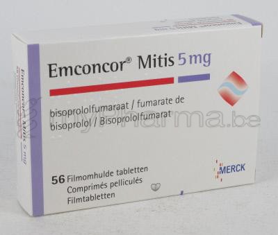 Pharmacie Meysen SPRL 3990 Peer : EMCONCOR MITIS 5 MG 56 COMP
