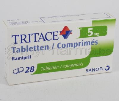 BVBA apotheek Patrick Meysen 3990 Peer : Welkom > TRITACE 5 MG 28 TABL