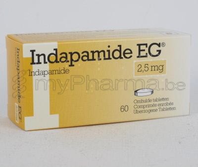 BVBA apotheek Patrick Meysen 3990 Peer : INDAPAMIDE EG 2,5 MG 60 TABL