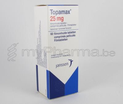 BVBA apotheek Patrick Meysen 3990 Peer : Welkom > TOPAMAX 25 MG 60 TABL