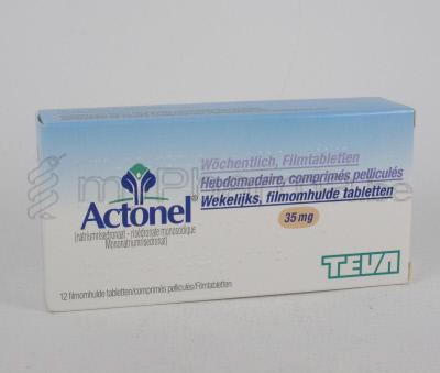 BVBA apotheek Patrick Meysen 3990 Peer : Welkom > ACTONEL WEKELIJKS 35 ...