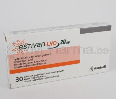 Pharmacie Meysen SPRL 3990 Peer : Home > ESTIVAN LYO 20 MG 30 COMP