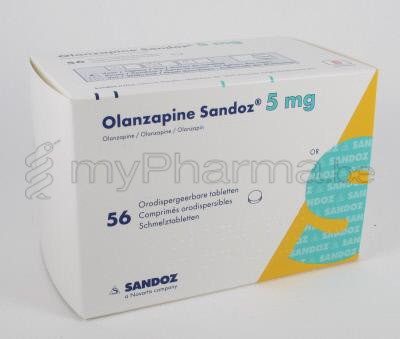 BVBA apotheek Patrick Meysen 3990 Peer : Welkom > OLANZAPINE SANDOZ 5 ...
