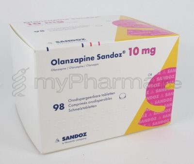 BVBA apotheek Patrick Meysen 3990 Peer : Welkom > OLANZAPINE SANDOZ 10 ...