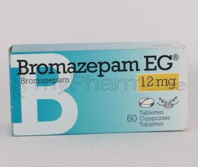 Pharmacie Meysen SPRL 3990 Peer : BROMAZEPAM EG 12 MG 60 COMP