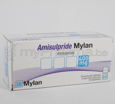 BVBA apotheek Patrick Meysen 3990 Peer : AMISULPRIDE MYLAN 400 MG 60 TABL