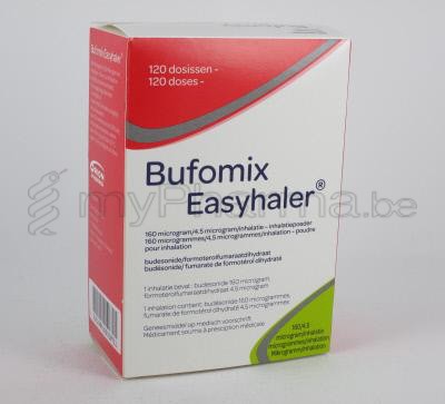 BVBA apotheek Patrick Meysen 3990 Peer : Welkom > BUFOMIX EASYHALER 160 ...