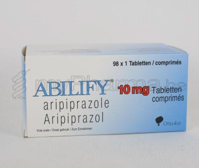 BVBA apotheek Patrick Meysen 3990 Peer : Welkom > ABILIFY 10 MG 98 TABL