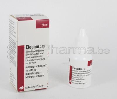 BVBA apotheek Patrick Meysen 3990 Peer : ELOCOM 0,1% 20 ML LOTION