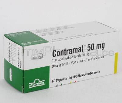 Pharmacie Meysen SPRL 3990 Peer : Home > CONTRAMAL 50 MG 60 CAPS