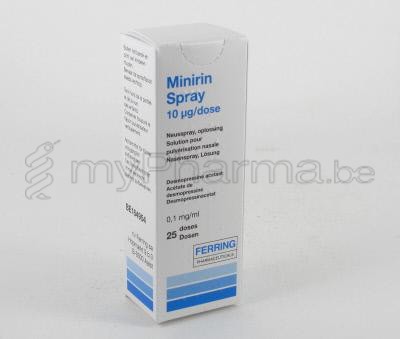 BVBA apotheek Patrick Meysen 3990 Peer : Welkom > MINIRIN NEUSSPRAY ...