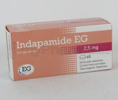 BVBA apotheek Patrick Meysen 3990 Peer : Welkom > INDAPAMIDE EG 2,5 MG ...