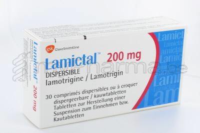 BVBA apotheek Patrick Meysen 3990 Peer : LAMICTAL DISPERSIBLE 200 MG 30 ...