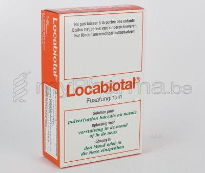 BVBA Apotheek Patrick Meysen 3990 Peer : LOCABIOTAL 1% 5 ML SPRAY