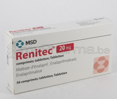 BVBA apotheek Patrick Meysen 3990 Peer : RENITEC 20 MG 56 TABL