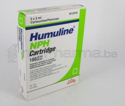 BVBA apotheek Patrick Meysen 3990 Peer : HUMULINE NPH INSULINE 5 ...