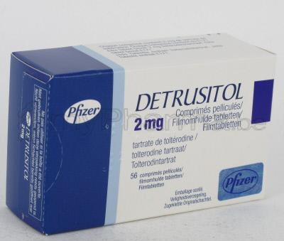 BVBA apotheek Patrick Meysen 3990 Peer : DETRUSITOL 2 MG 56 TABL