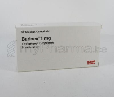BVBA apotheek Patrick Meysen 3990 Peer : Welkom > BURINEX 1 MG 30 TABL
