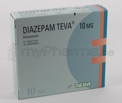 Pharmacie Meysen SPRL 3990 Peer : DIAZEPAM TEVA 10 MG 25 COMP