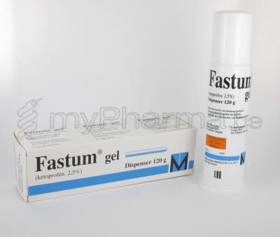 Apotheek Meysen Peer 3990 Peer : Welkom > FASTUM 2,5% 120 G GEL DISPENSER
