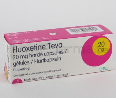 BVBA apotheek Patrick Meysen 3990 Peer : FLUOXETINE TEVA 20 MG 30 CAPS