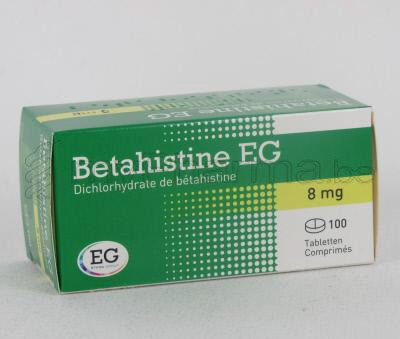 BVBA apotheek Patrick Meysen 3990 Peer : Welkom > BETAHISTINE EG 8 MG ...
