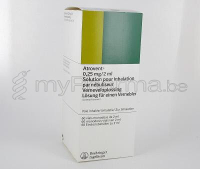 BVBA apotheek Patrick Meysen 3990 Peer : Welkom > ATROVENT 0,25MG/2ML ...