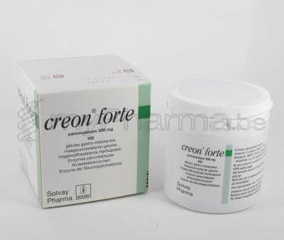 BVBA apotheek Patrick Meysen 3990 Peer : CREON FORTE 300 MG 100 CAPS