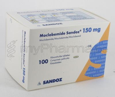 BVBA apotheek Patrick Meysen 3990 Peer : Welkom > MOCLOBEMIDE SANDOZ ...