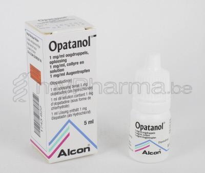 BVBA apotheek Patrick Meysen 3990 Peer : OPATANOL 0,1% 5 ML OOGDRUPPELS