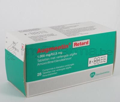 BVBA apotheek Patrick Meysen 3990 Peer : AUGMENTIN RETARD 1 G 28 TABL