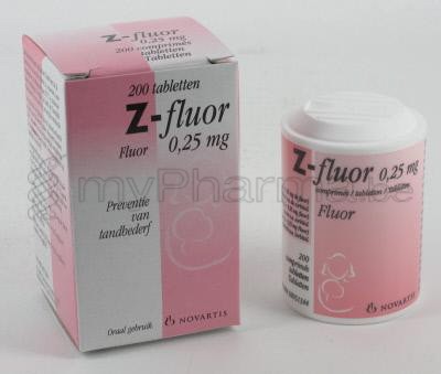 Pharmacie Meysen SPRL 3990 Peer : Home > Z-FLUOR 0,25 MG 200 COMP